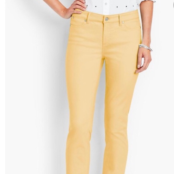 Talbots | Jeans | Talbots Flawless Slim Ankle Jeans Sz 8wp | Poshmark